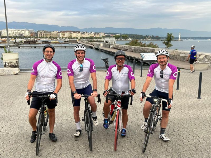 Geneva to Nice charity bike ride | Quantuma